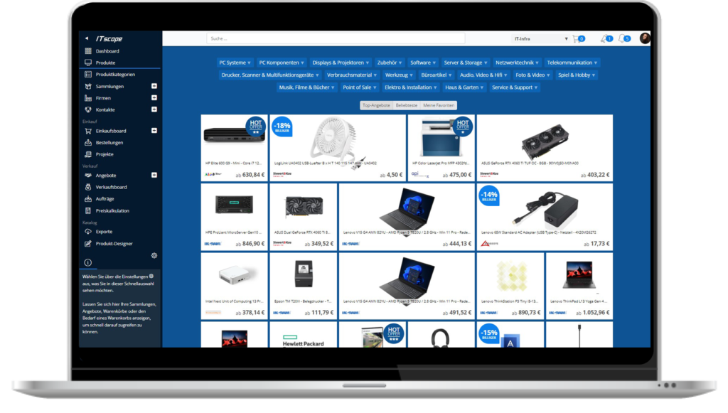 ITscope: The all-in-one package for IT system houses and resellers