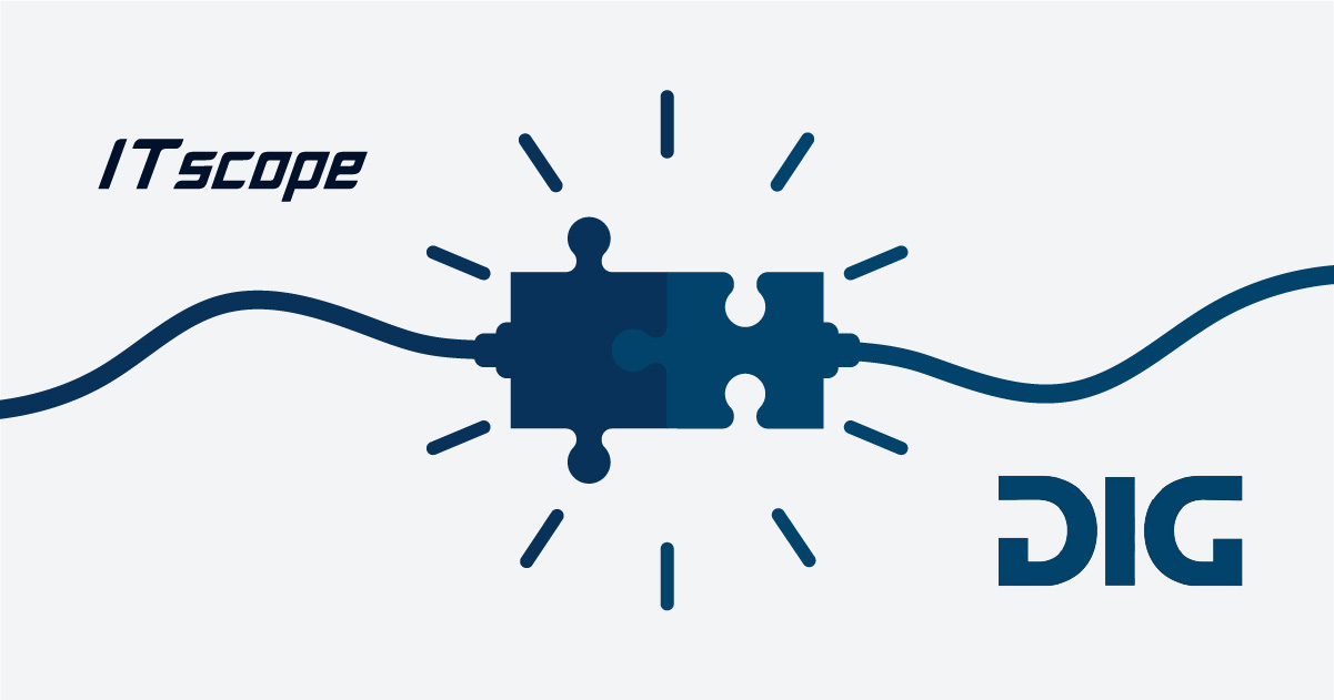 Direct connection of the DIGe-procurement system to ITscope
